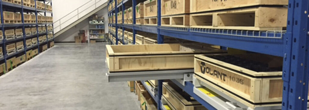 Customers using Pallet Pull-Out - Hans Schourup