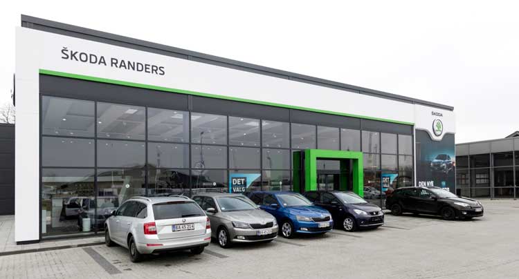 META reoler til SKODA i Randers - Hans Schourup